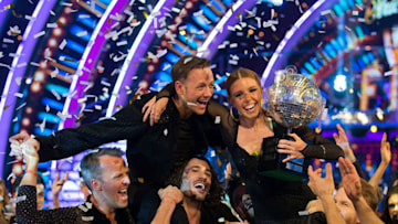 Strictly winner Stacey Dooley lost the Glitterball trophy at afterparty ...