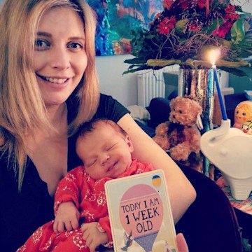 Rachel Riley reveals first milestones for baby daughter Maven | HELLO!