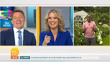 Ben Shephard's son makes SURPRISE appearance on Good Morning Britain ...