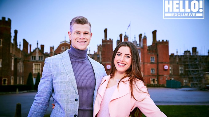 Dancing on Ice star Hamish Gaman and fiancée Amelia Humfress reveal ...
