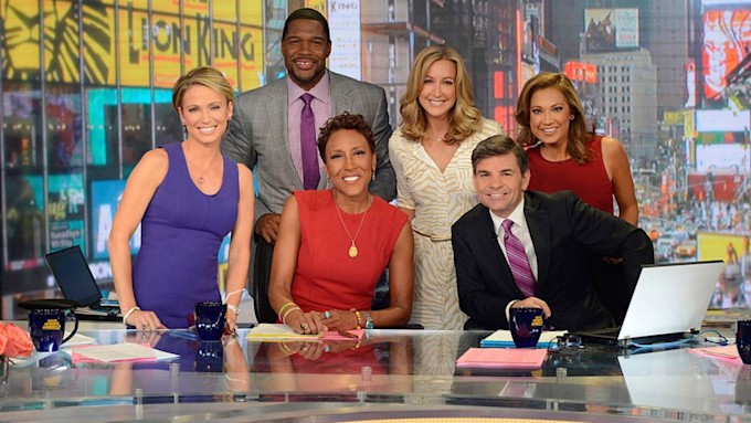 Amy Robach leaves GMA in support of co-host Michael Strahan as fans ...