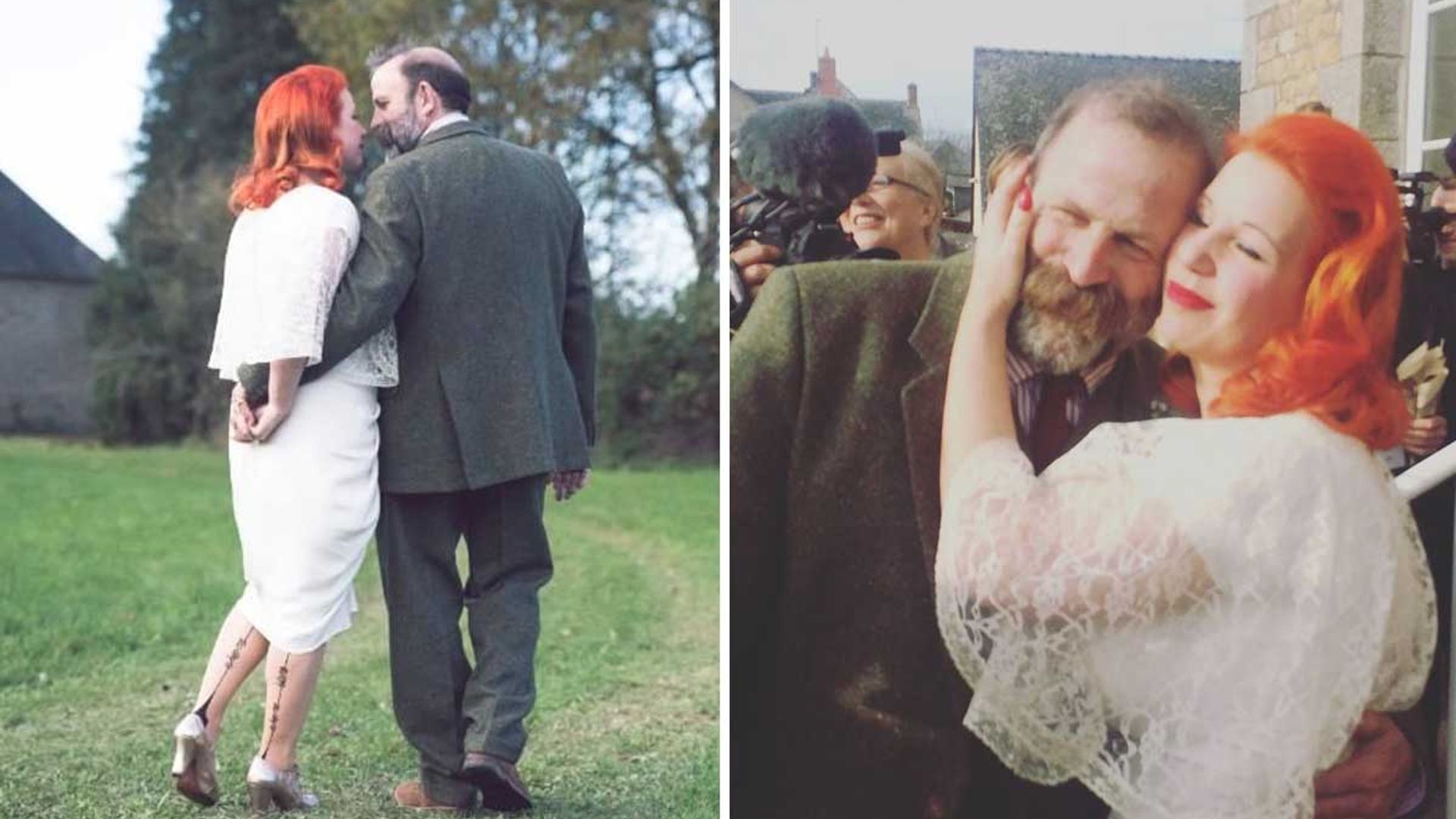 Escape to the Chateau's Angel Strawbridge broke down in tears before wedding to husband Dick ...