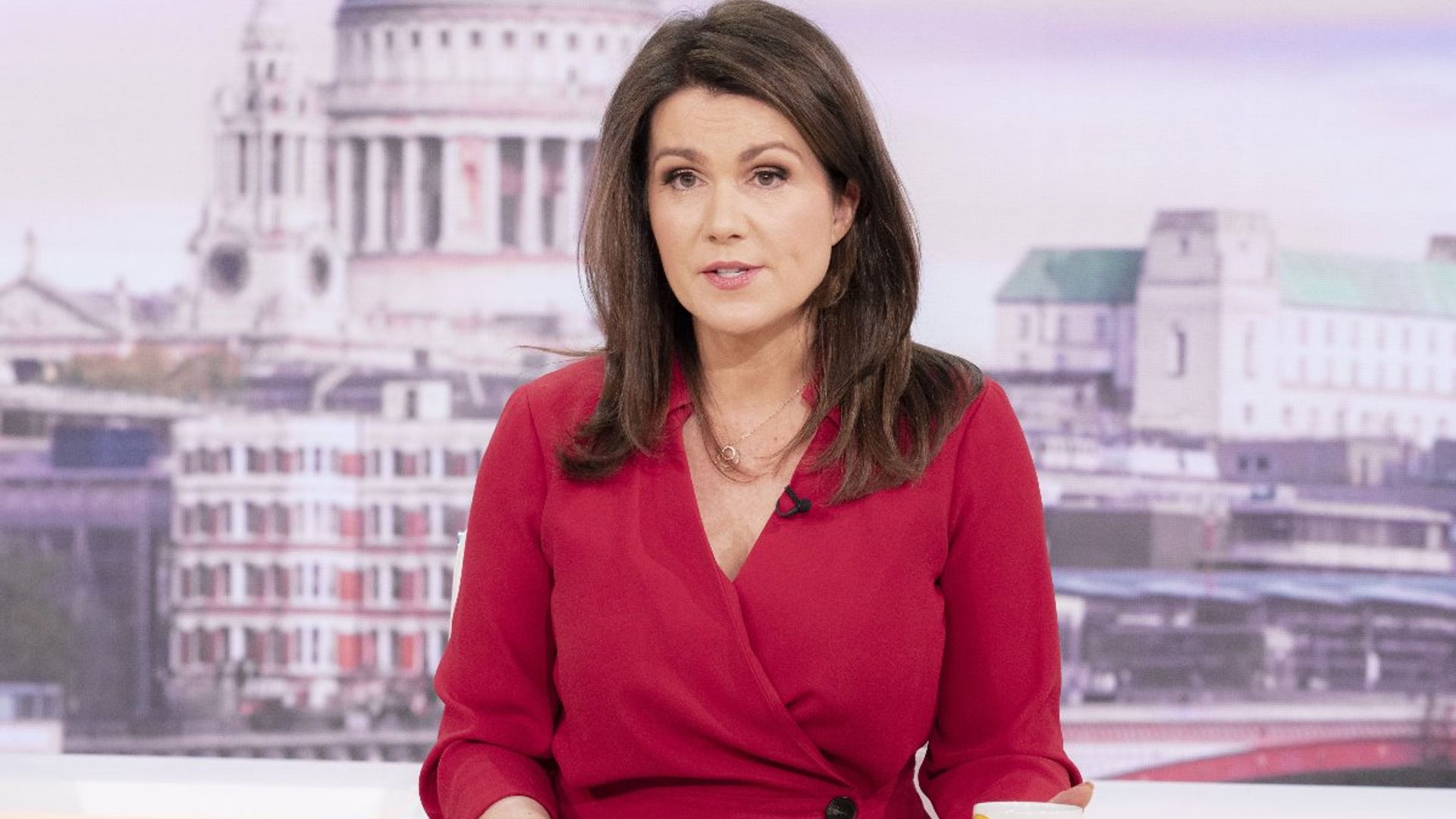 Susanna Reid holds back tears as she presents Good Morning Britain on ...