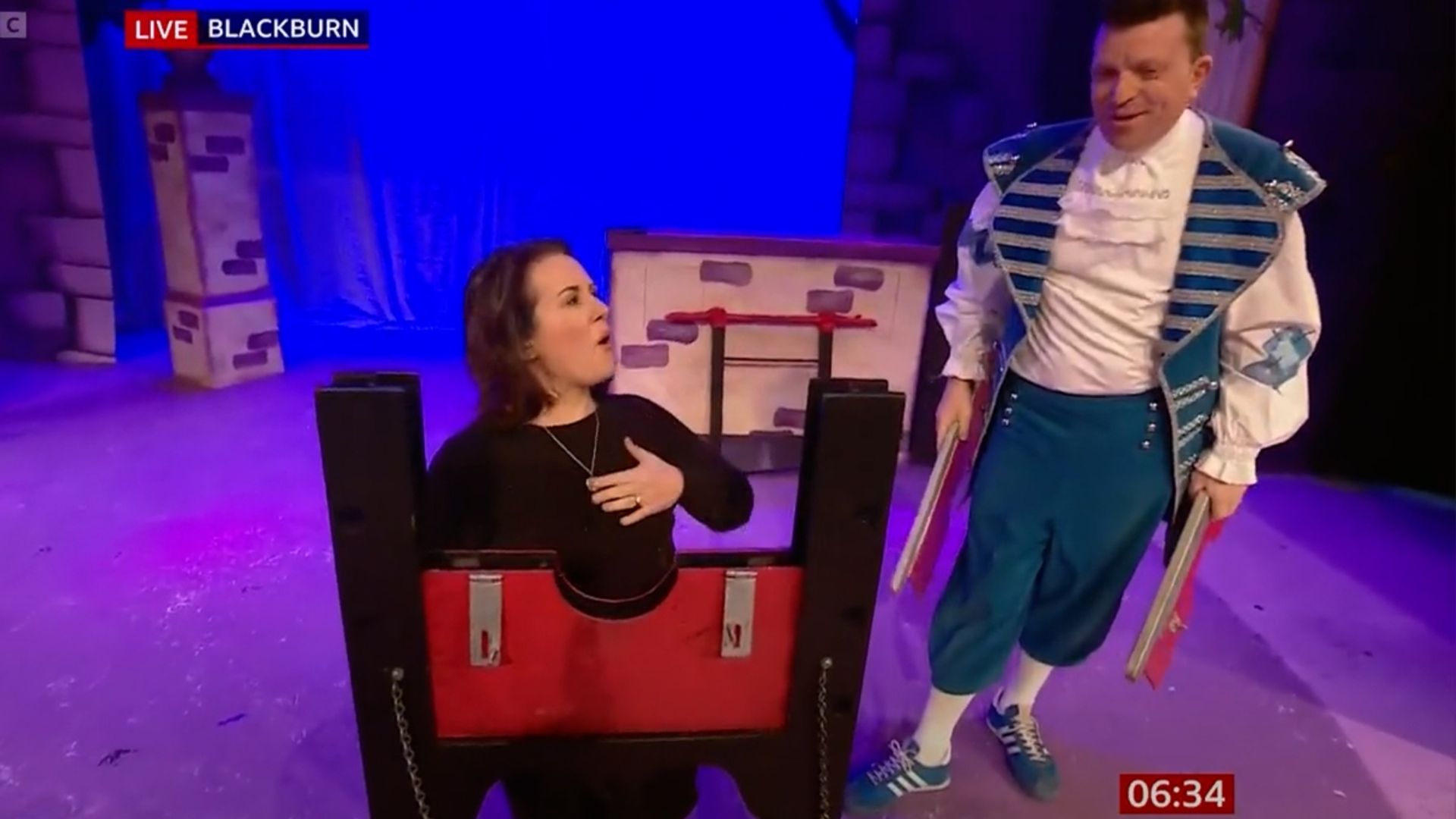 BBC Breakfast star left 'shaking' following on-air guillotine stunt ...