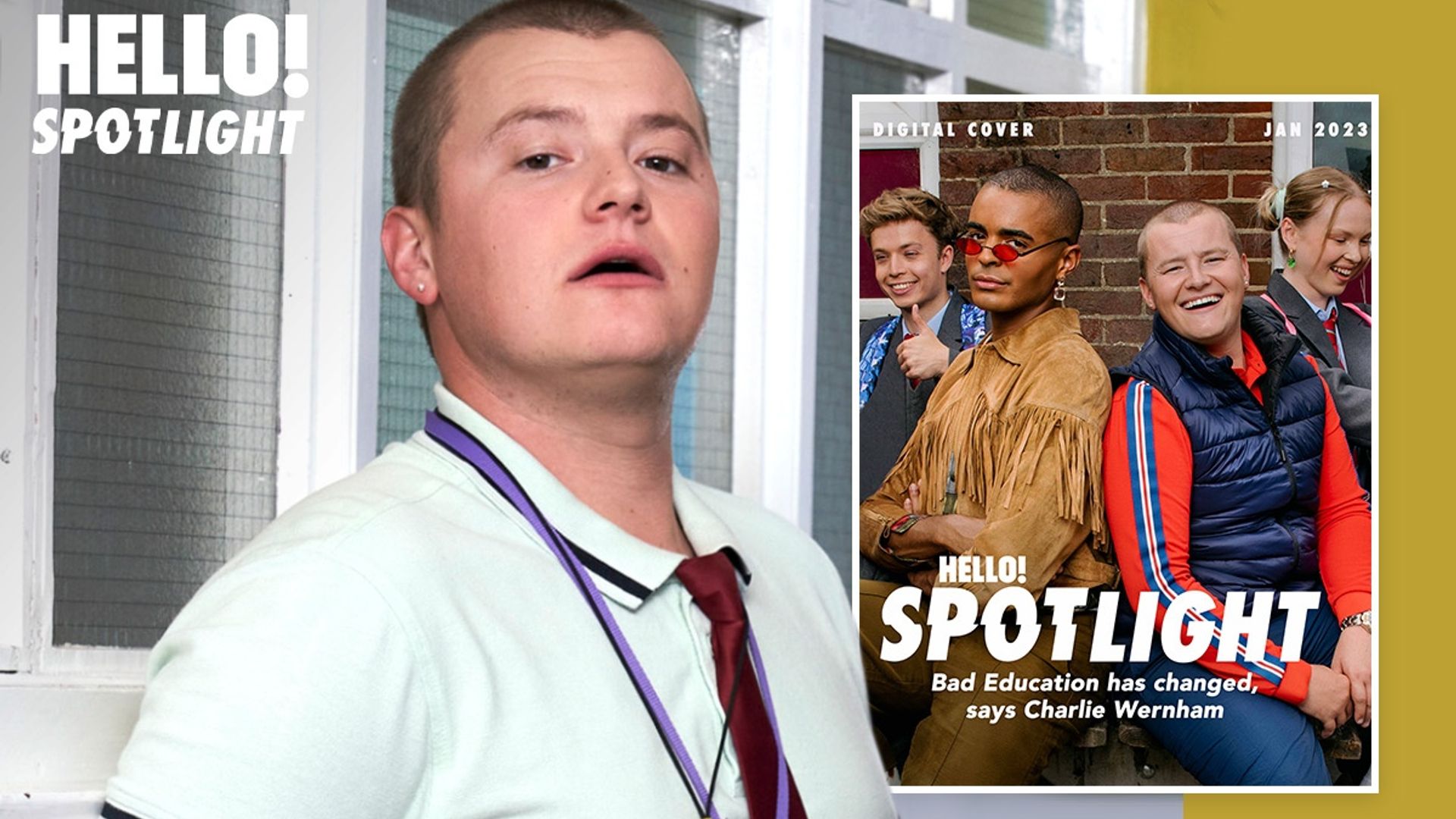Bad Education star Charlie Wernham reveals how humour has changed in ...