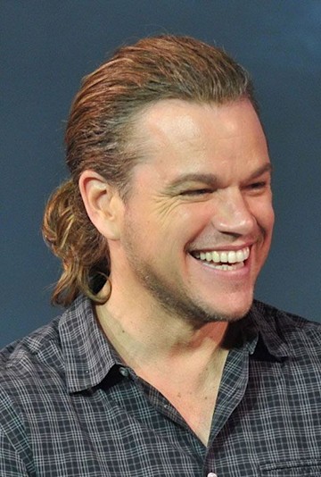 Matt Damon causes frenzy with his new man bun hairstyle | HELLO!