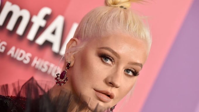 Christina Aguilera reveals her real hair colour in never-before-seen ...