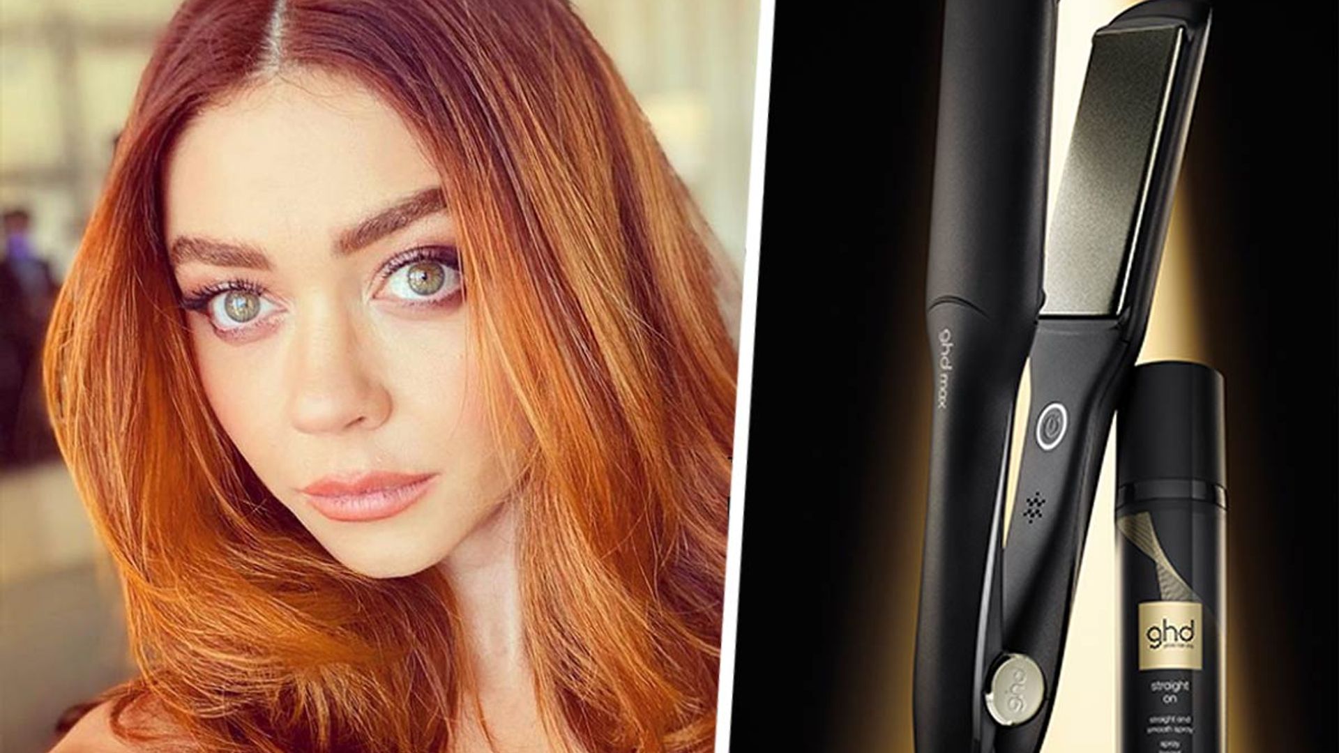 Sarah Hyland was one of the first to try the new ghd MAX - and the ...
