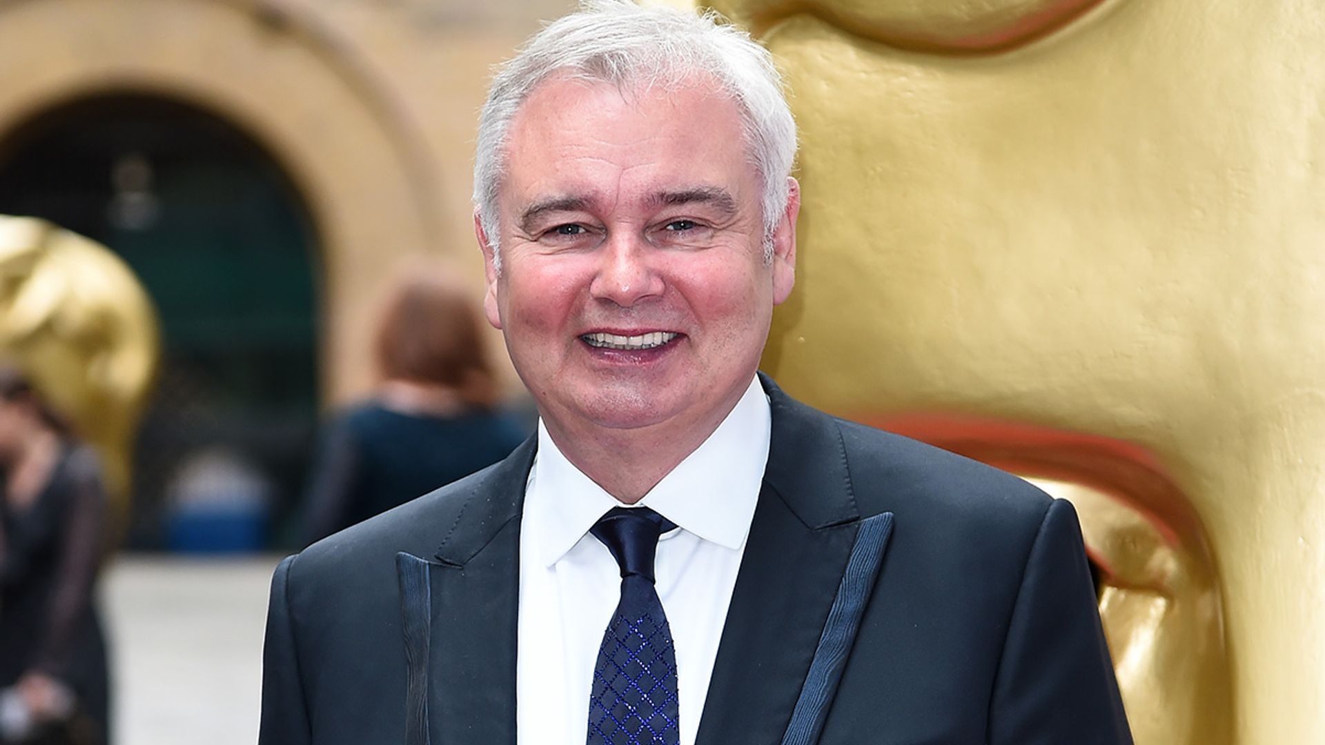 Eamonn Holmes looks unrecognisable with dark hair transformation | HELLO!