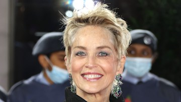 Sharon Stone wows fans with gorgeous hair transformation in plunging ...