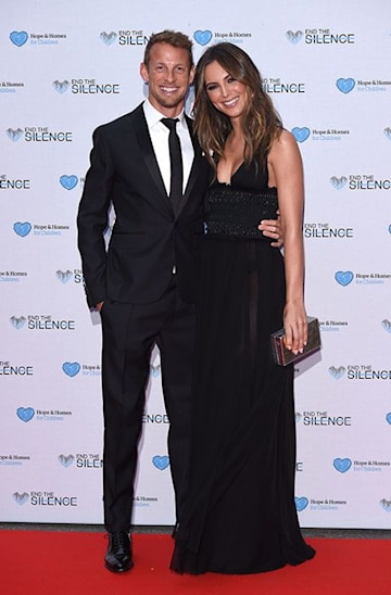 Jenson Button and girlfriend Brittny Ward enjoy gruelling couple's ...