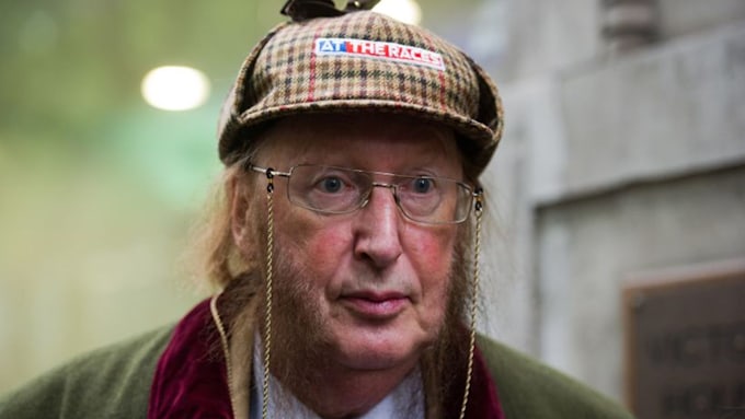John McCririck's weight loss concerns fans as he looks unrecognisable ...