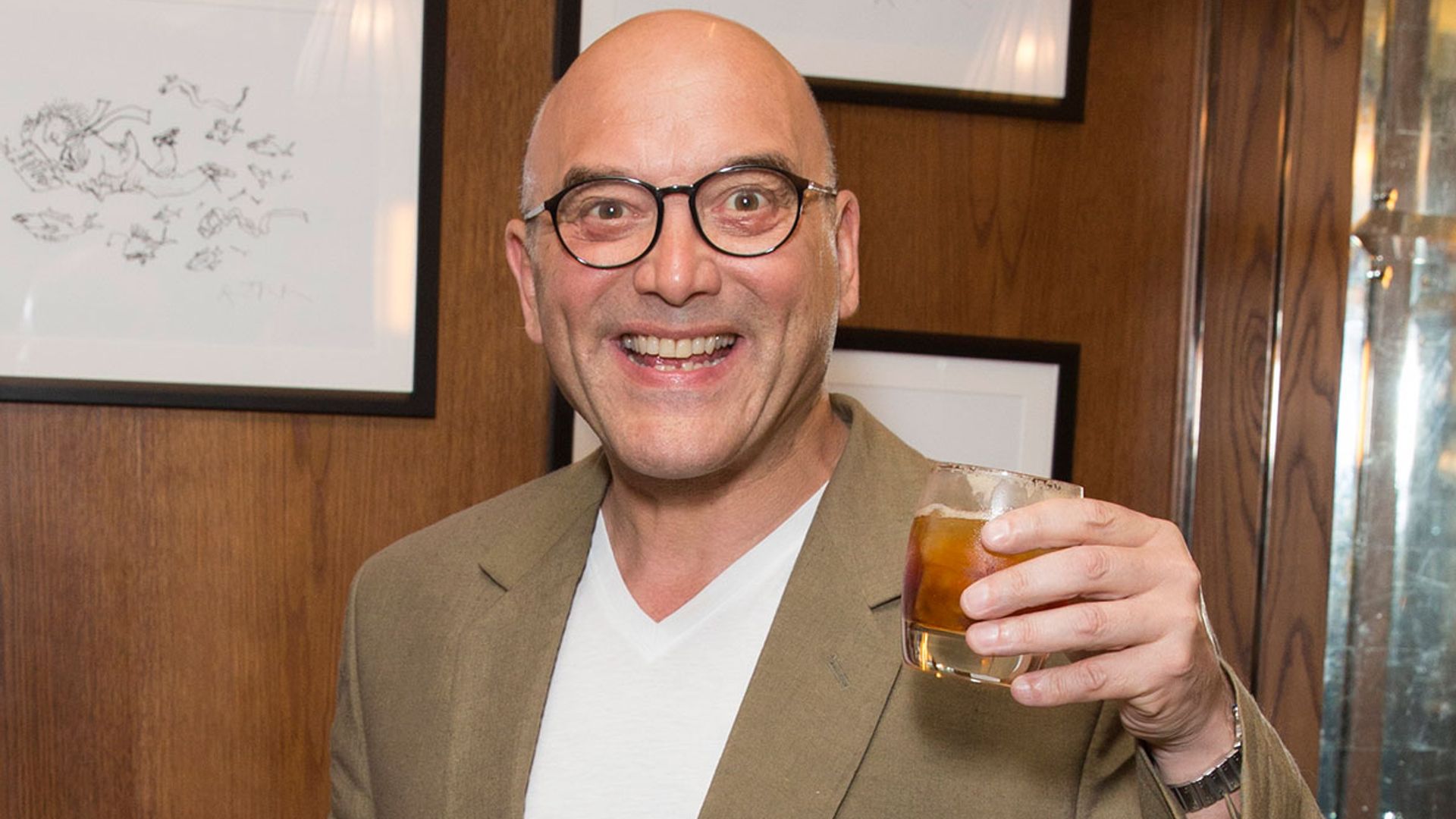 MasterChef judge Gregg Wallace shows off the results of his three stone ...