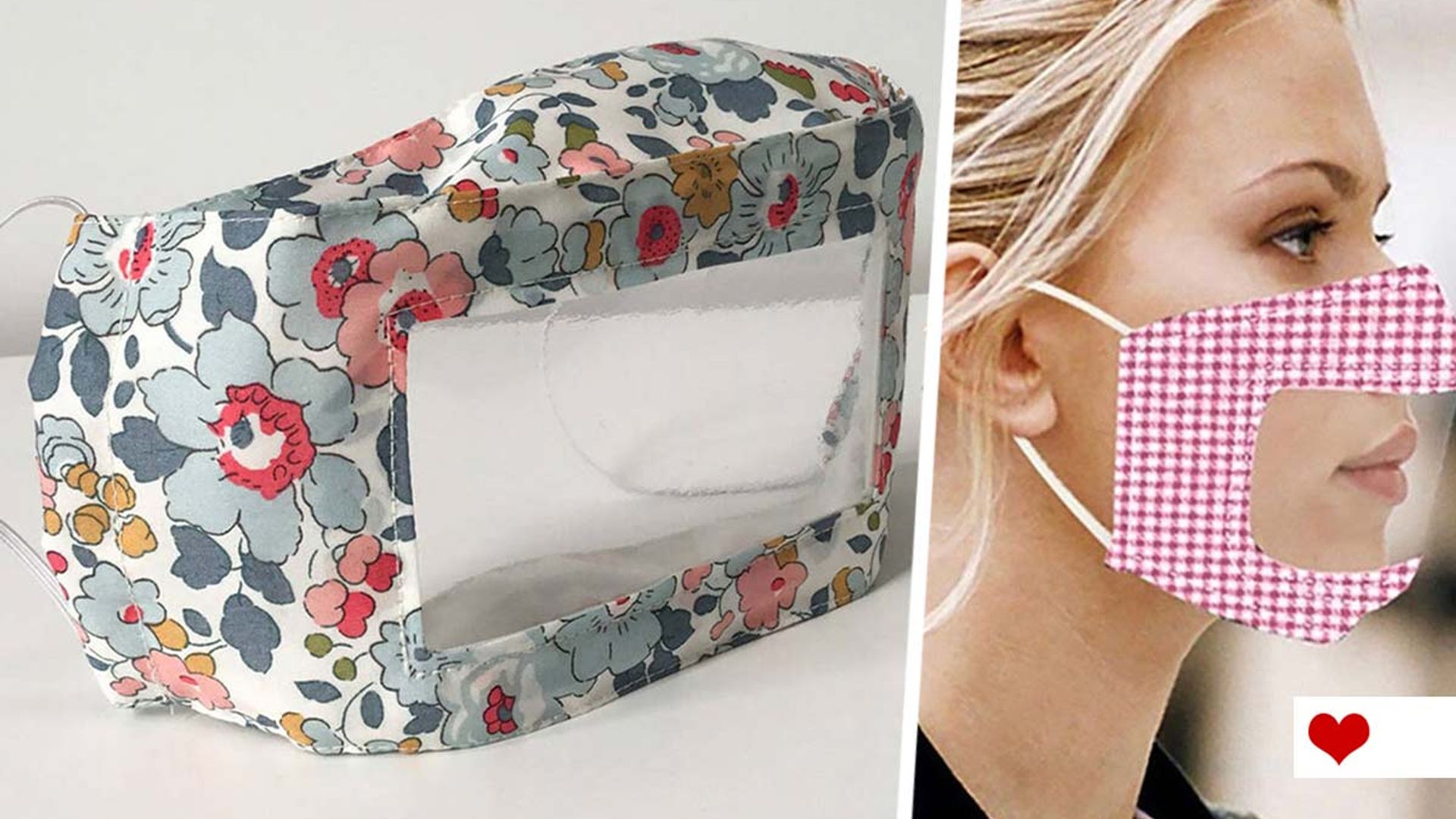 Best clear face masks: Where to buy a transparent face covering for lip ...