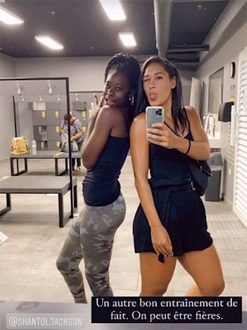 Death in Paradise's Josephine Jobert stuns in crop top after 'intense ...