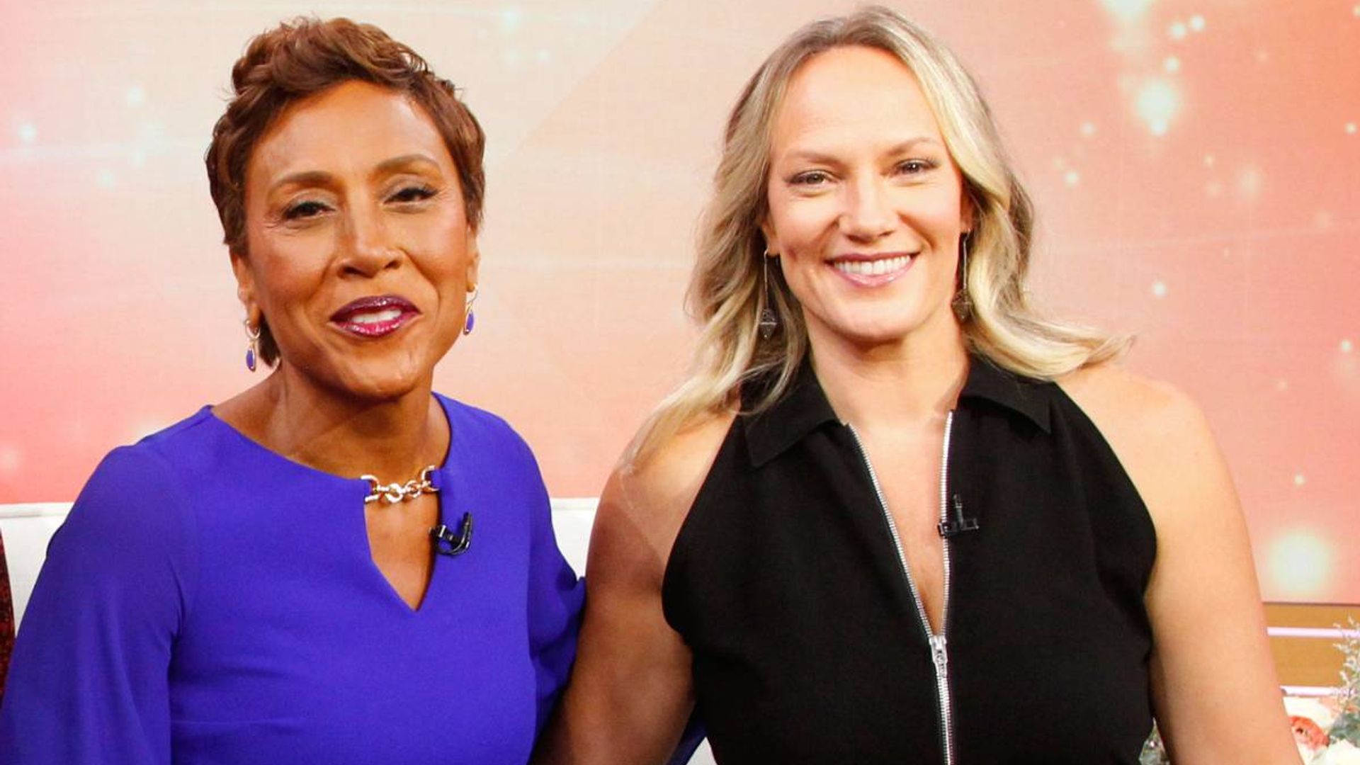GMA's Robin Roberts shares new photo of partner Amber resting at home ...