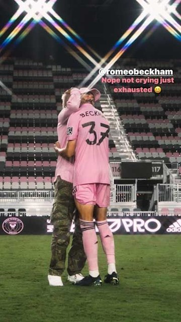 David Beckham reveals truth behind emotional family moment | HELLO!