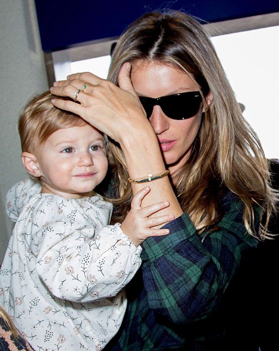 Giselle Bundchen's adorable daughter Vivian smiles for the cameras | HELLO!