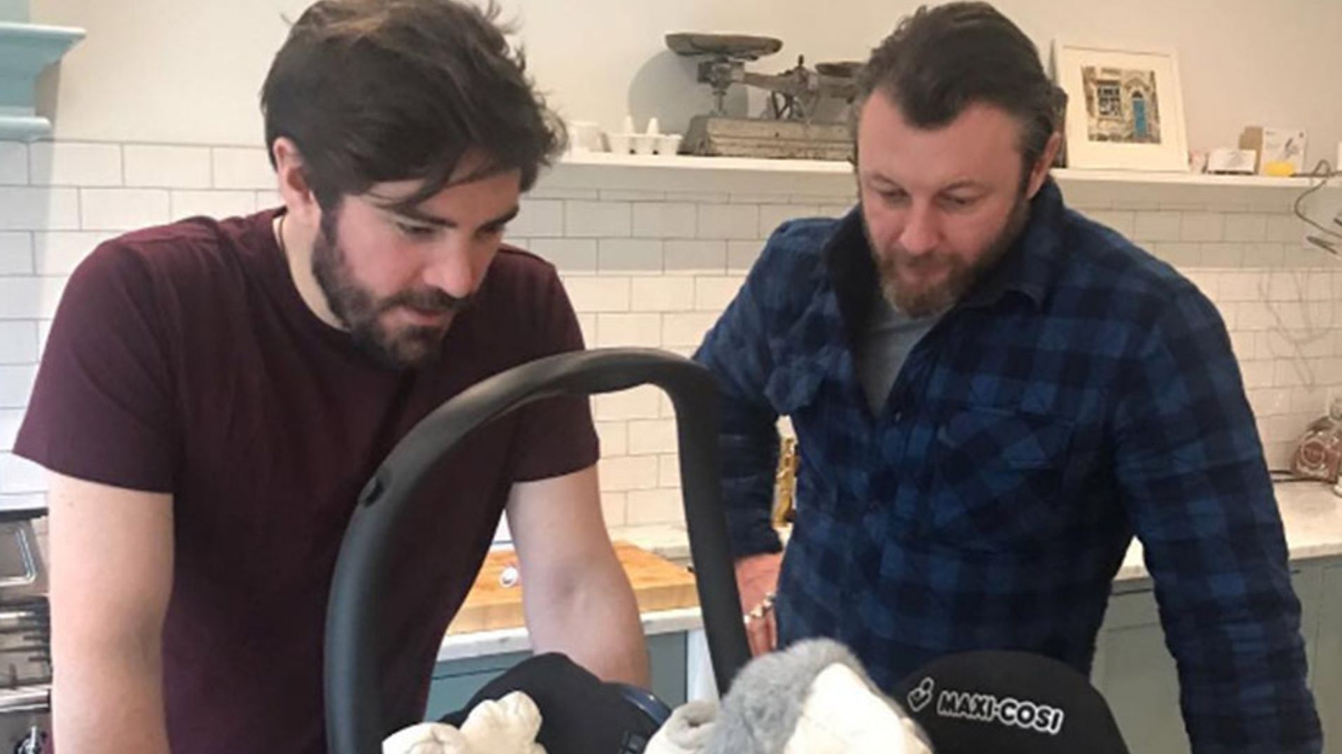 Alex Jones shares adorable snap of husband Charlie Thomson with baby ...