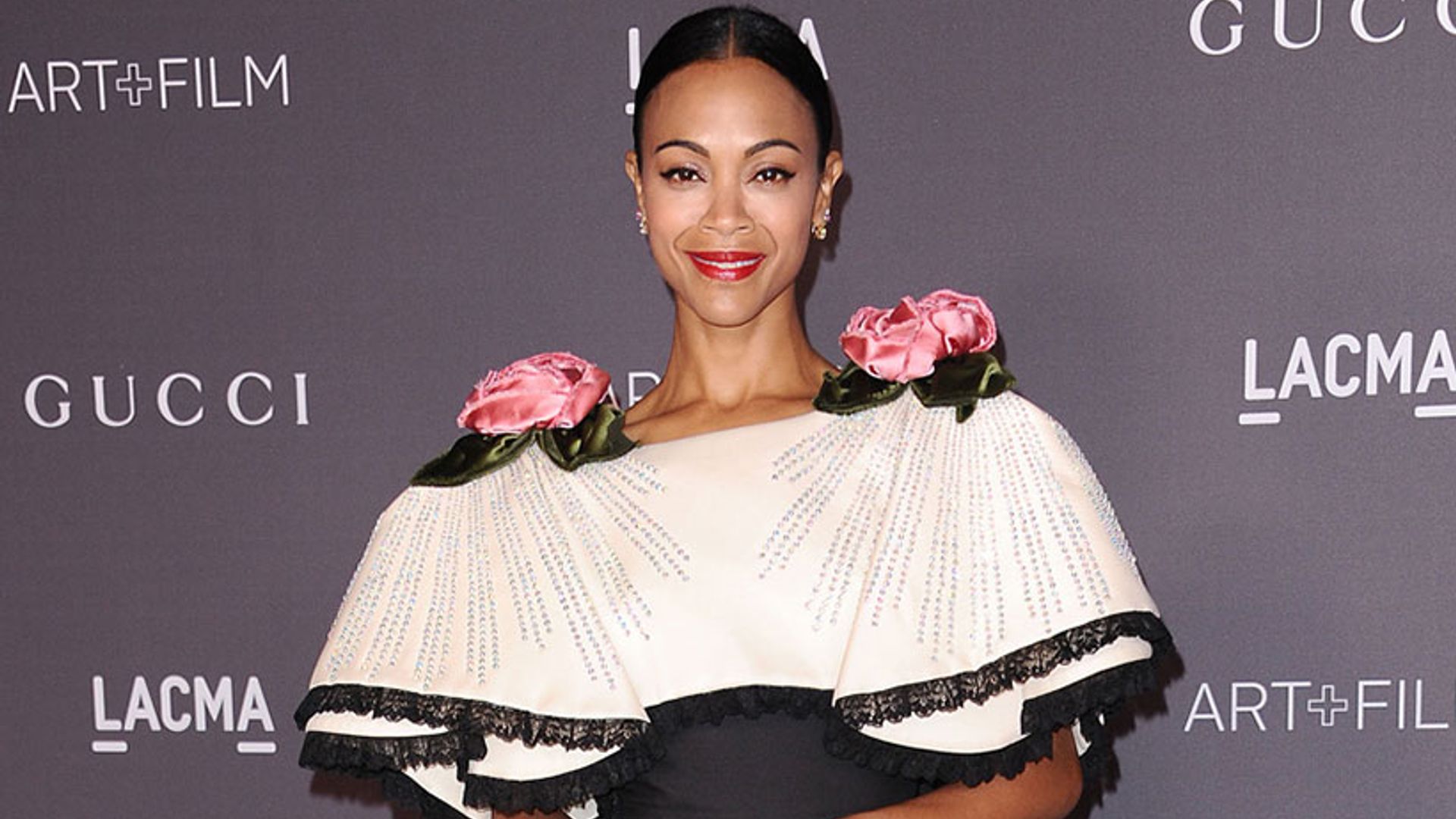 Zoe Saldana shares rare photo of son Zen | HELLO!