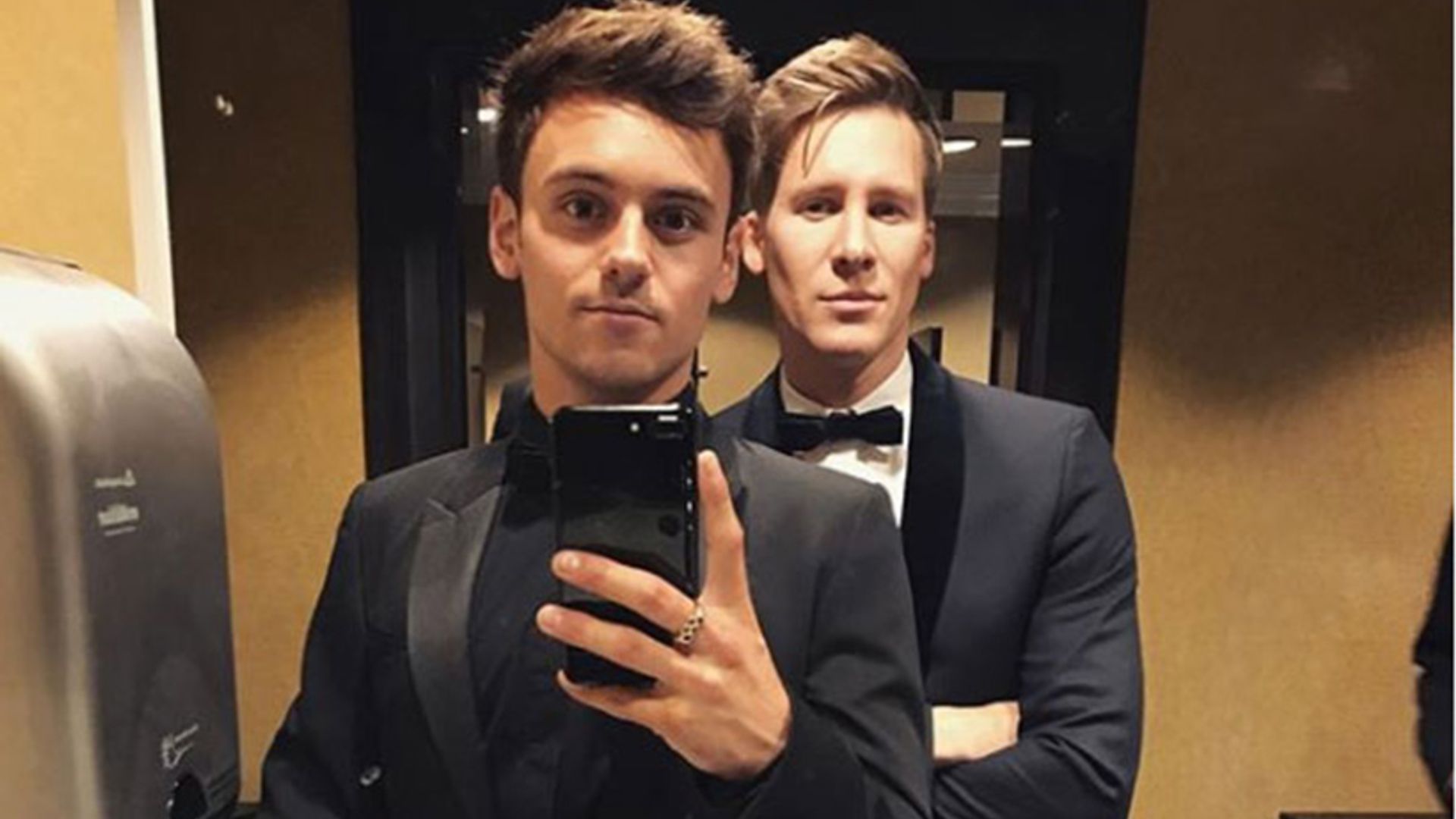 Tom Daley and husband Dustin Lance Black to welcome first baby | HELLO!