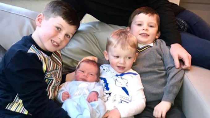 Wayne Rooney shares family photo with baby Cass | HELLO!