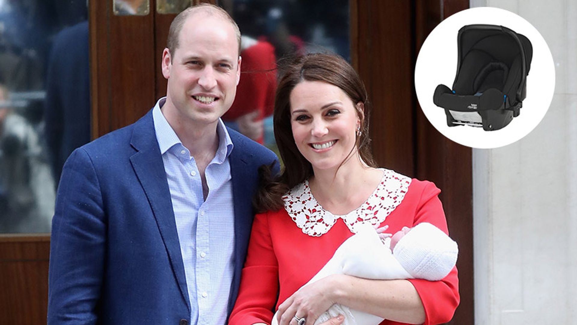 Royal baby latest: Prince William and Kate Middleton use £110 car seat ...