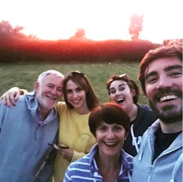 One Show's Alex Jones' son Teddy steals the show in rare family photo ...