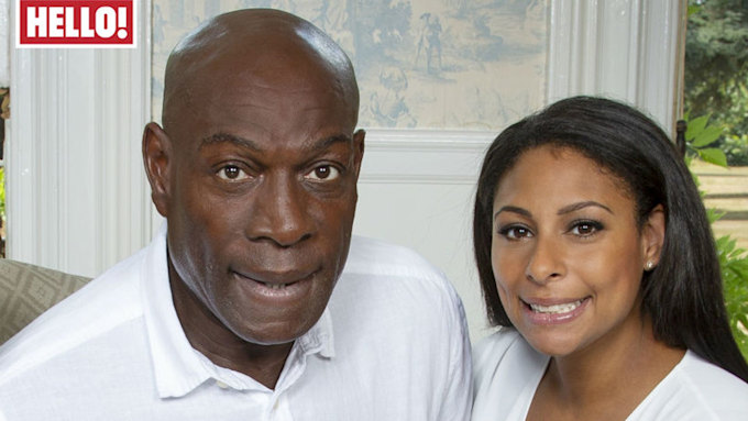 Frank Bruno introduces his first grandchild | HELLO!