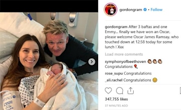 Gordon Ramsay and wife Tana welcome baby boy – see sweet announcement ...