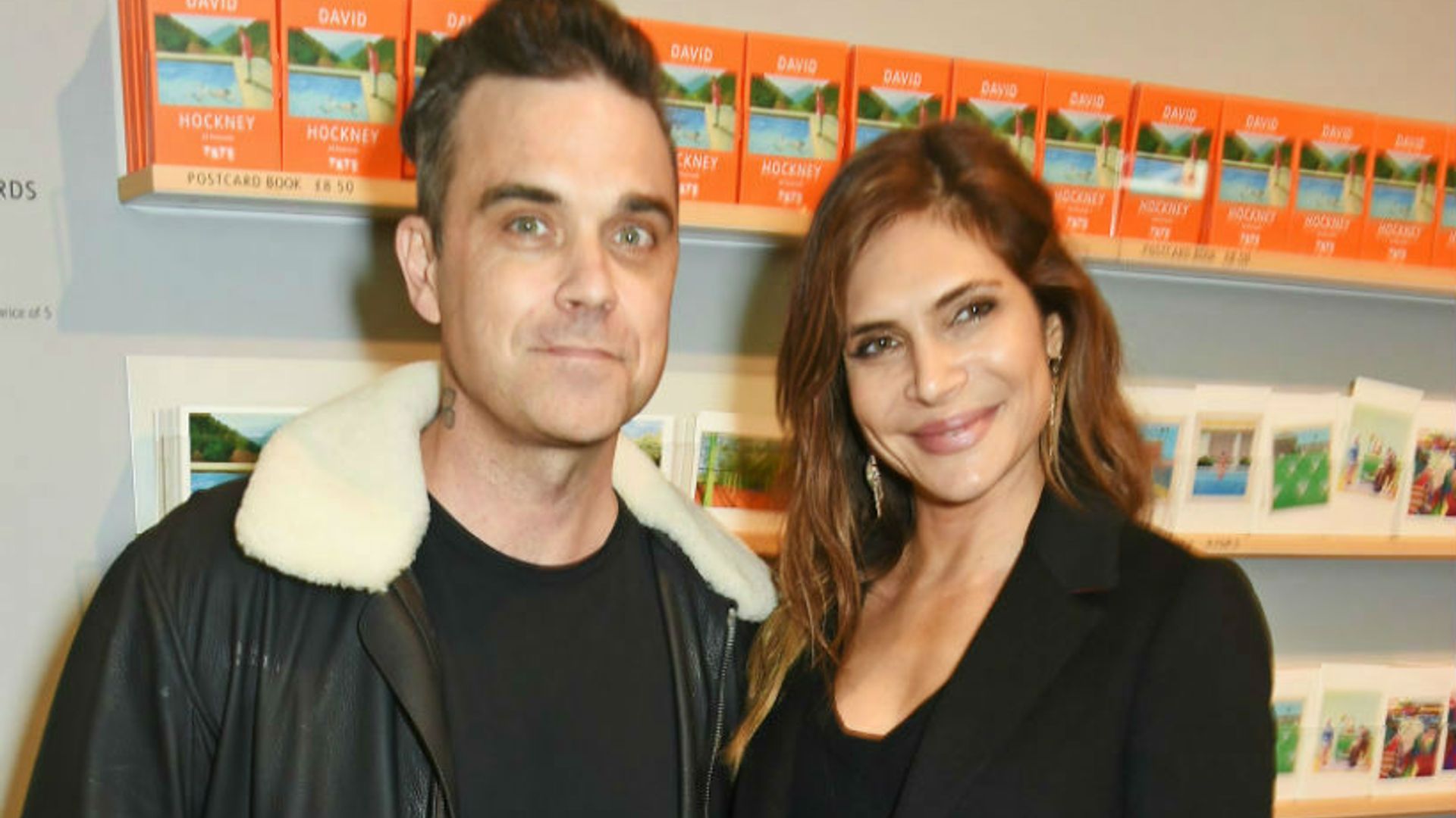 Robbie Williams' children Teddy and Coco steal the show in rare family ...