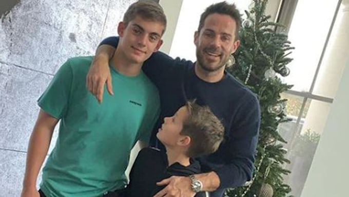 Jamie Redknapp shares sweet holiday snaps with lookalike sons | HELLO!