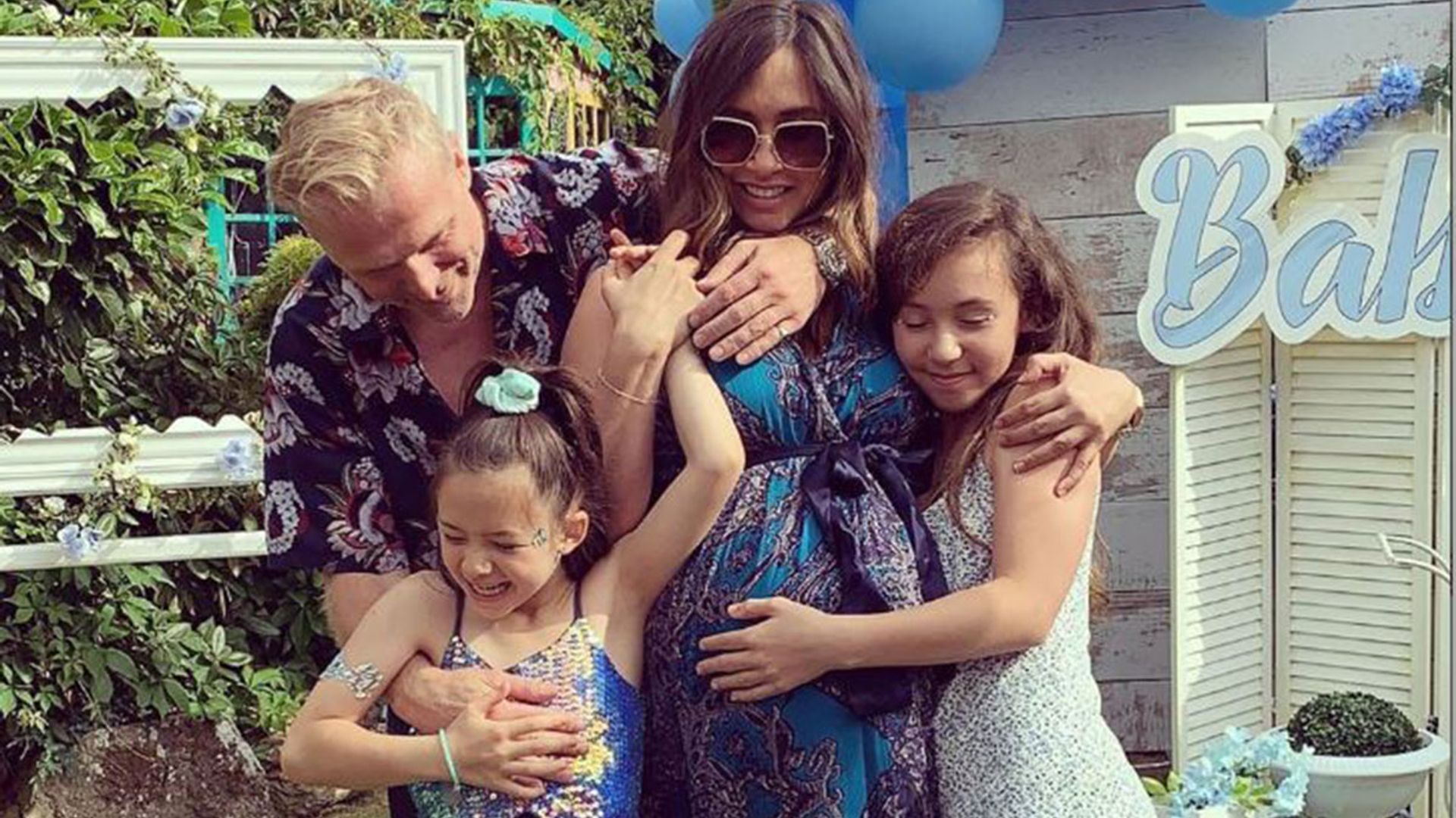 Myleene Klass shares ADORABLE video of her daughters serenading new ...