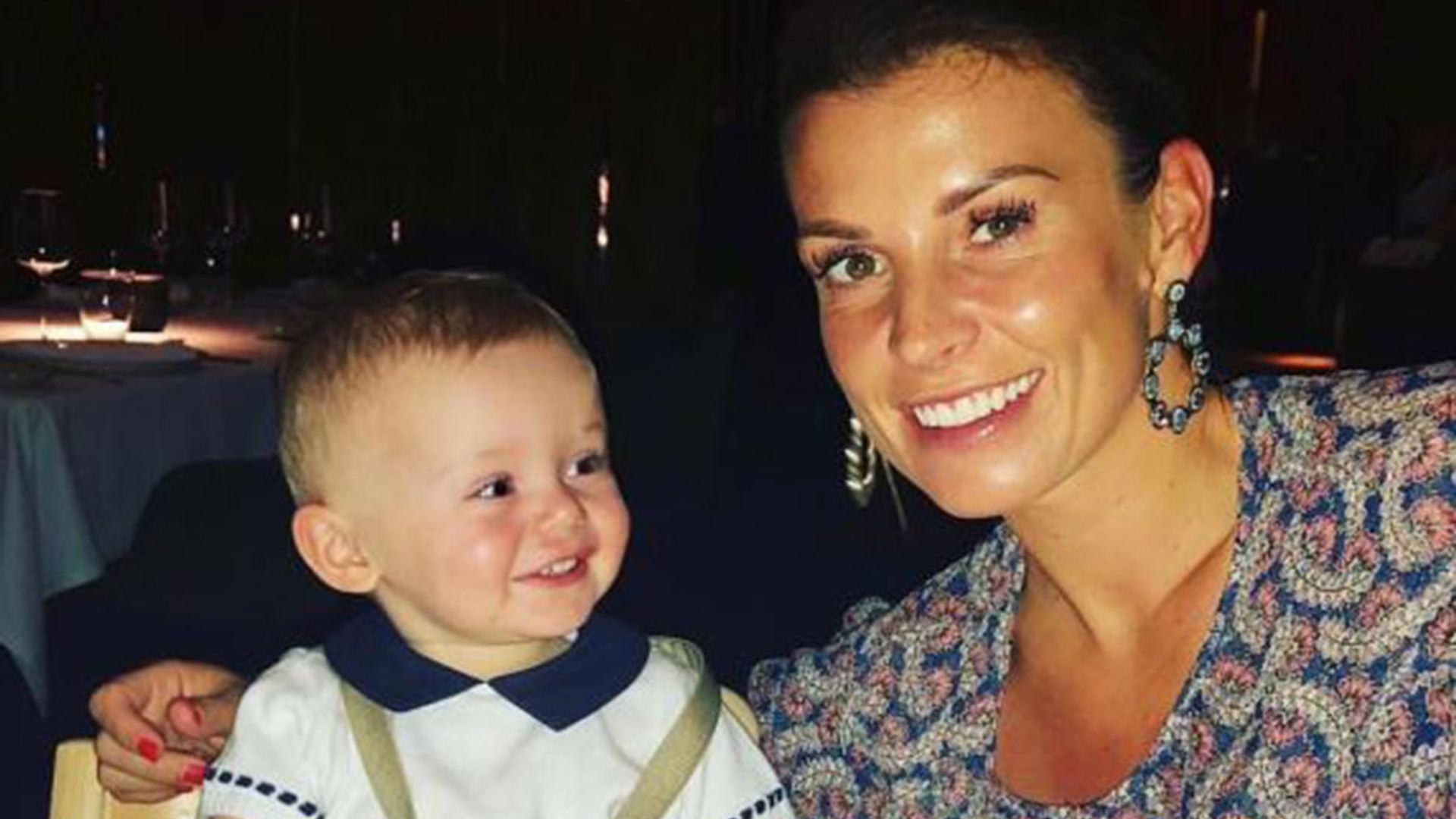 Coleen Rooney enjoys festive day out with youngest son Cass | HELLO!