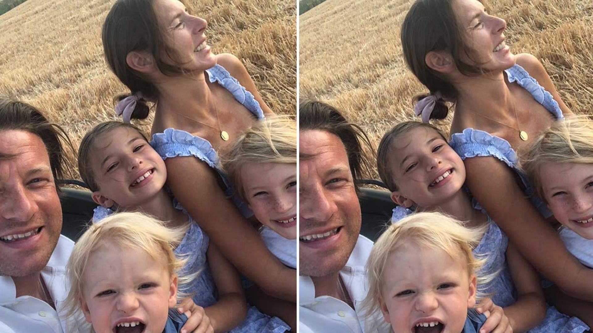 Jamie Oliver's wife Jools shares heartwarming photo of sons River and ...