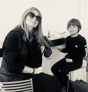 Patsy Palmer delights fans with very rare photo of her son Bertie | HELLO!