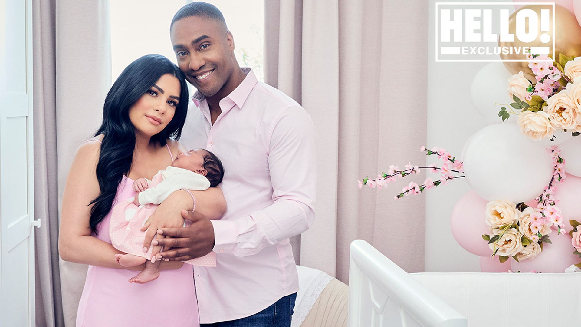 Simon Webbe and wife Ayshen introduce baby girl and reveal her name ...