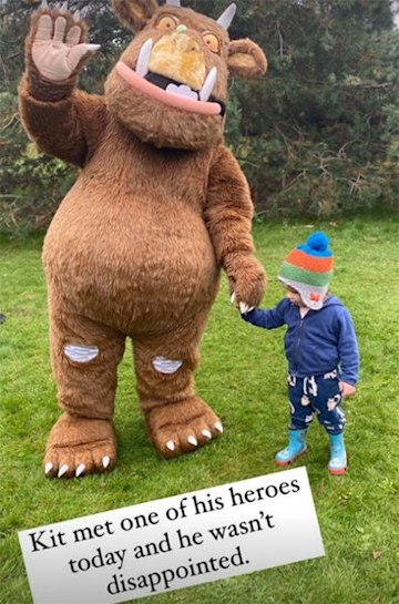 The One Show's Alex Jones shares adorable moment son Kit met his 'hero ...