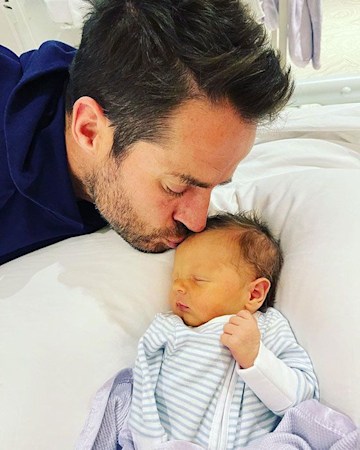 Jamie Redknapp's newborn son Raphael is his mini-me in adorable snap ...