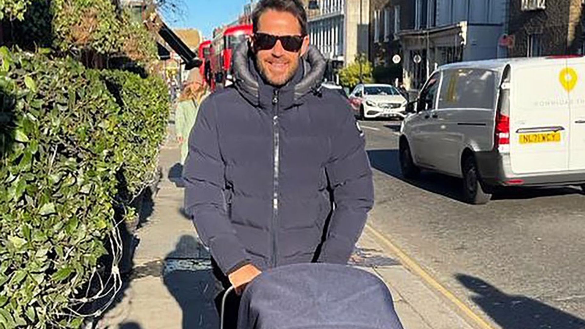 Jamie Redknapp's newborn son Raphael is his mini-me in adorable snap ...