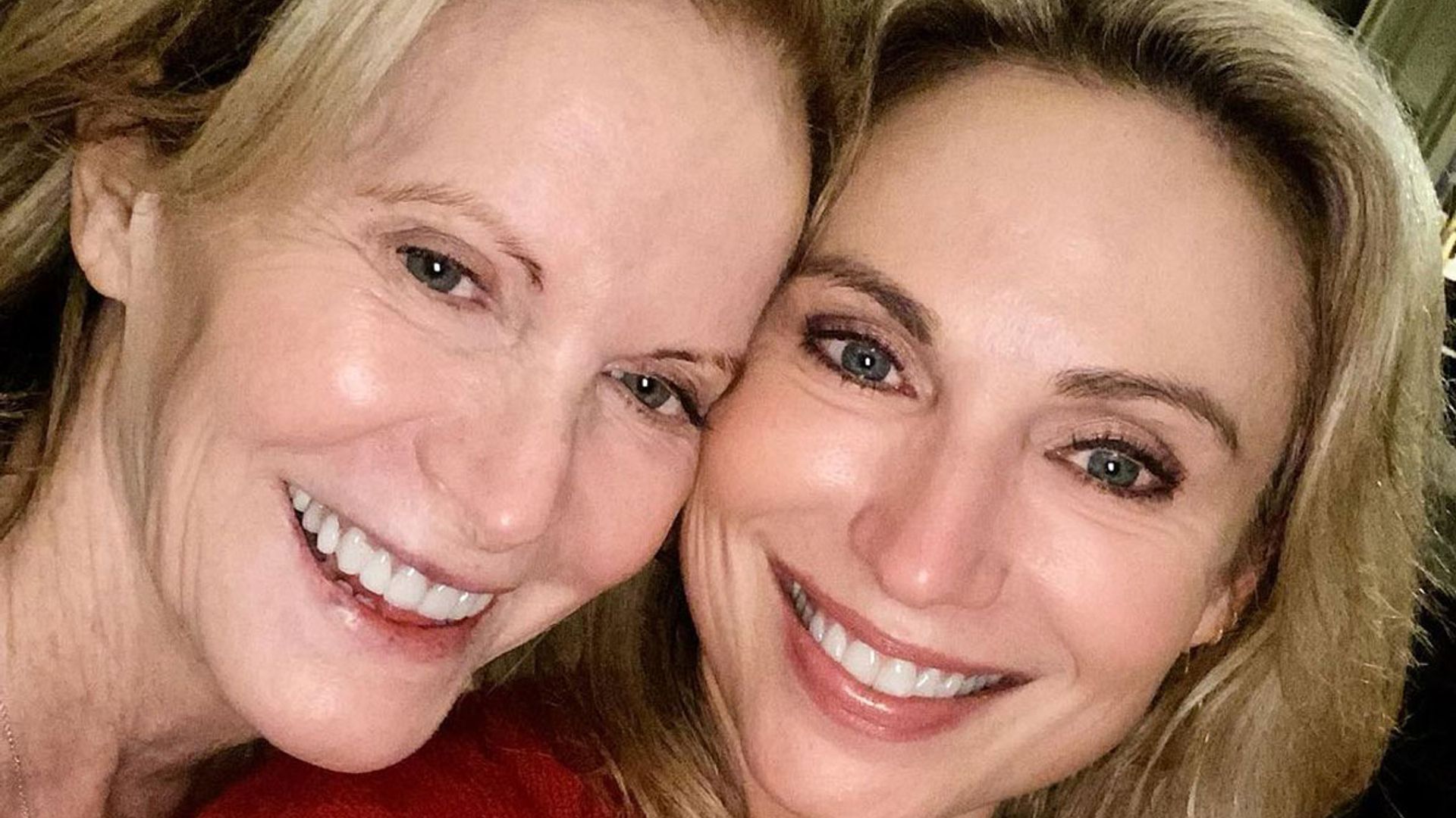 GMA's Amy Robach posts rare family photo with her parents - and fans ...
