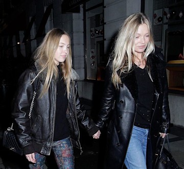 Nineties supermodels and their lookalike kids! Cindy Crawford ...