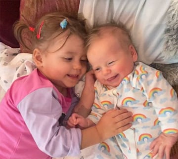 Rachel Riley sparks reaction with brand new photo of baby Noa and big ...