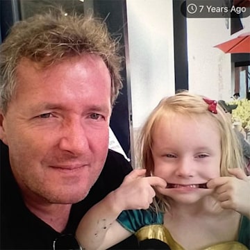 Piers Morgan stuns fans with incredibly rare photo of daughter Elise ...