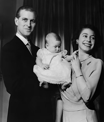 Prince Charles looks uninterested by his mother the Queen in vintage ...