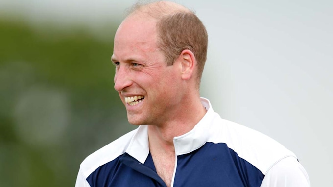 Prince William's cheeky laughing face is just like Prince Louis ...