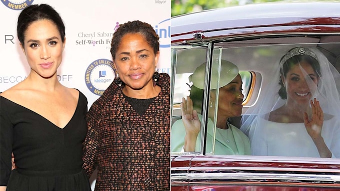 Meghan Markle's private moment with mom Doria caught on tape | HELLO!