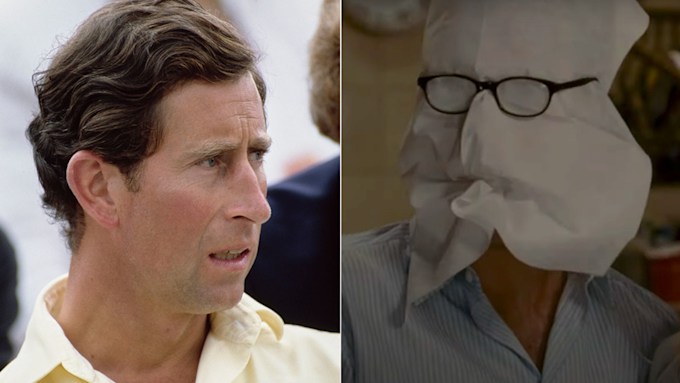 King Charles inspired Jude Law's 'Mr Napkin Head' from The Holiday ...