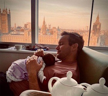 Call the Midwife's Helen George's ultra-cute photos of new baby with co ...