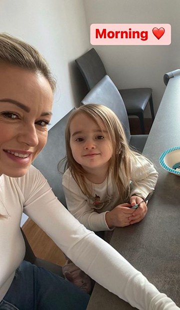 Strictly's Ola Jordan's toddler Ella looks JUST like mum in new photo ...